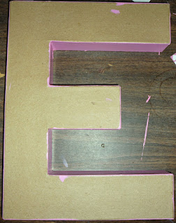 Crafting With Maryann & Friends: Decorating Papier Mache letters