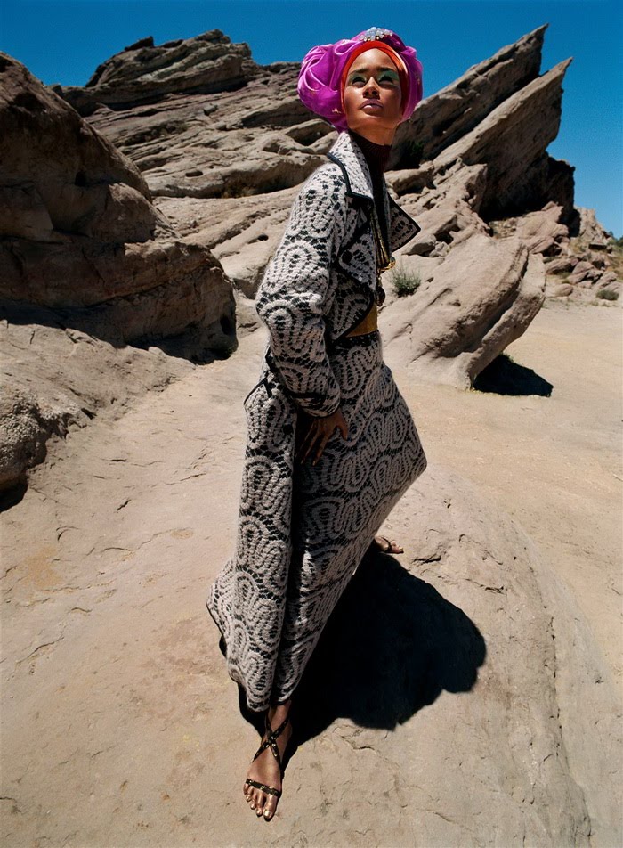 La Vie en Pose: New Fantasy by Steven Meisel