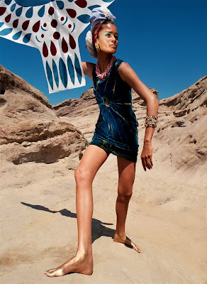 La Vie en Pose: New Fantasy by Steven Meisel