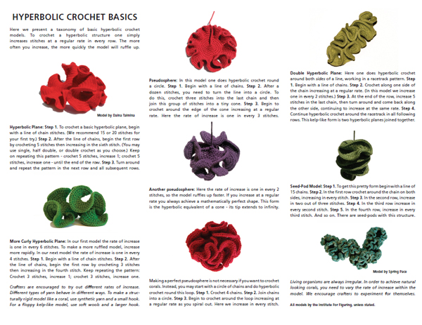 How to Make Crochet Coral Reefs - Hyberbolic Crochet, where have you ...