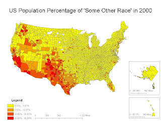 Cora's Geog 7 Blog: Lab 4: Mapping Race Distributions