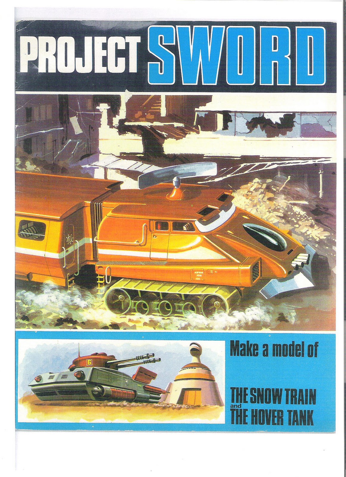 CENTURY 21 JR21 AND RELATED TOYS GALLERY: Project SWORD Make A Model Book 1