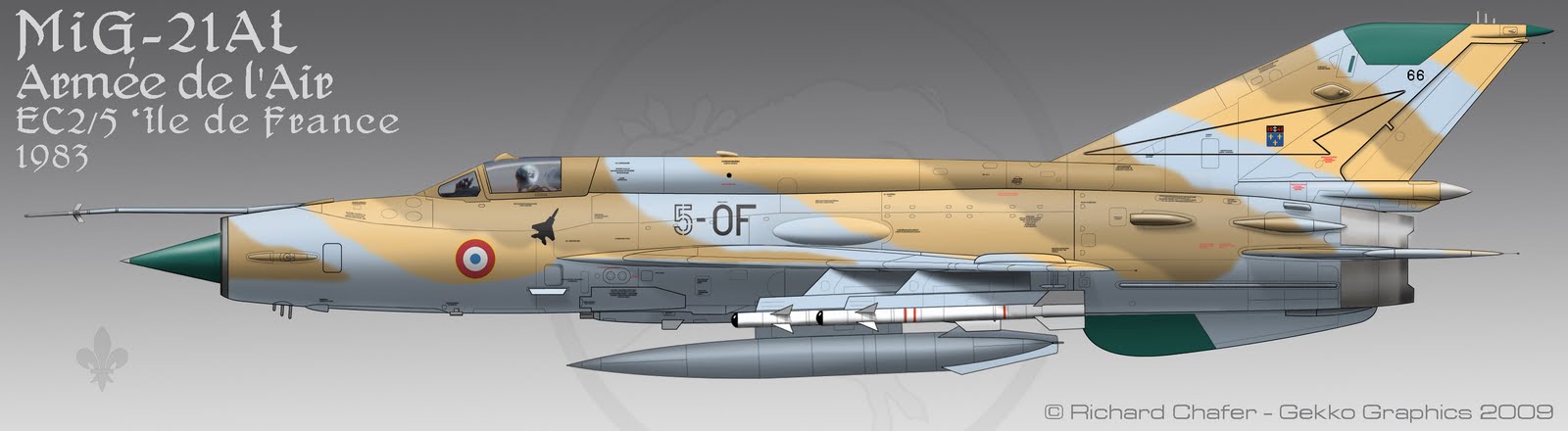 Studio Gekko: "What if?" MiG-21 profiles