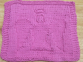 DigKnitty Designs: Angel Knit Dishcloth Pattern