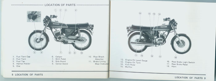 Koleksi Djadoel: KAWASAKI KH110:-SOLD-