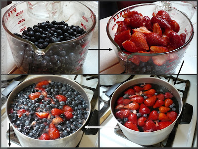 Saffron & Blueberry: Wojapi: Indian Fruit Pudding - Le Pudding aux ...