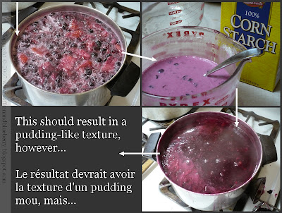 Saffron & Blueberry: Wojapi: Indian Fruit Pudding - Le Pudding aux ...