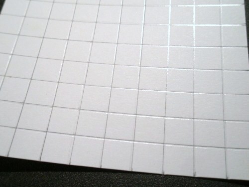 TESA PRICKIFORMAR: FAUX GRID / FALSKT RUTNÄT