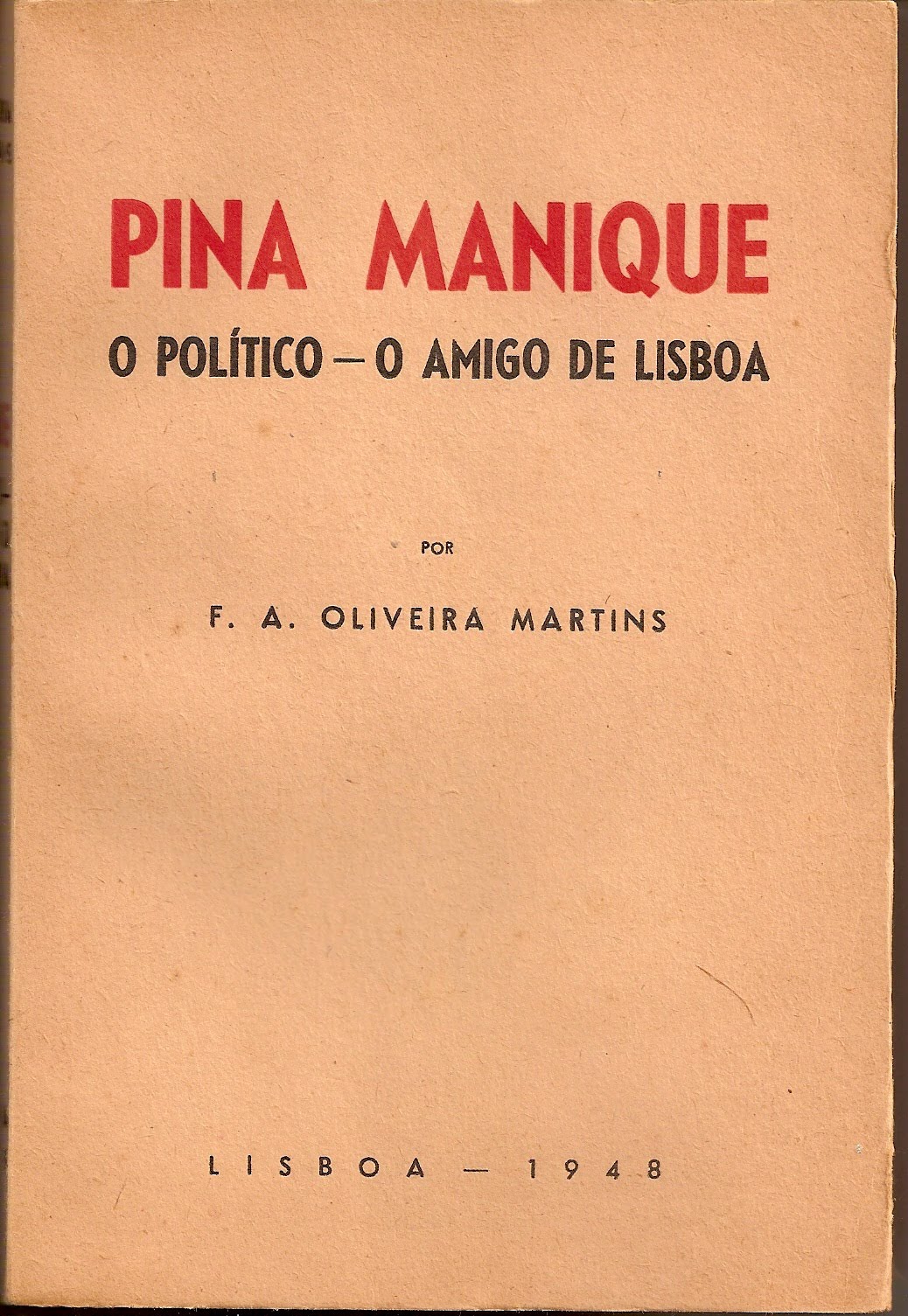 Do Médio-Oriente e afins: PINA MANIQUE