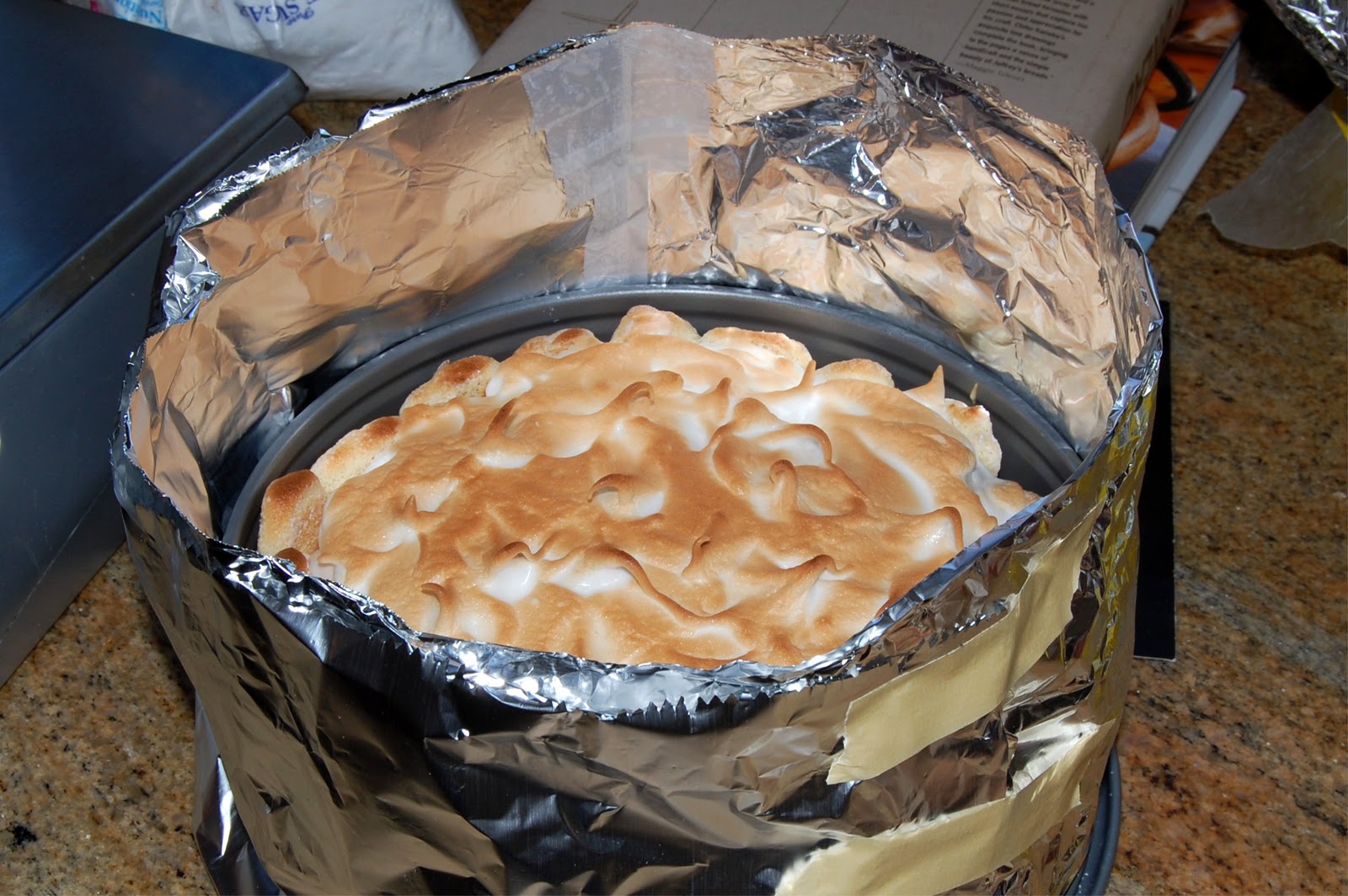 *: Lemon Canadian Crown with Homemade Ladyfingers