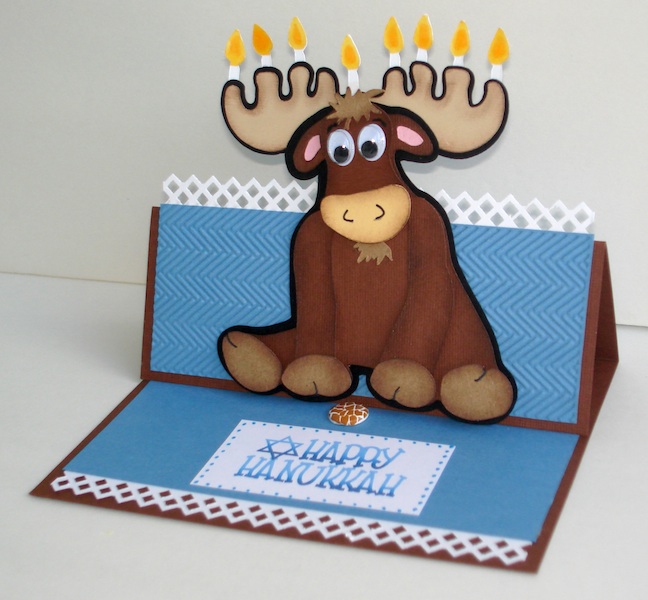 Creating in Carolina: Moose Kinda Hanukkah