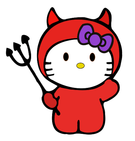 hello kitty devil