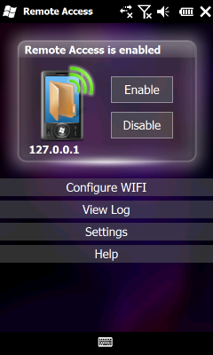 WIFI Remote Access - Navegue no seu Pocket Pc por qualquer computador ...