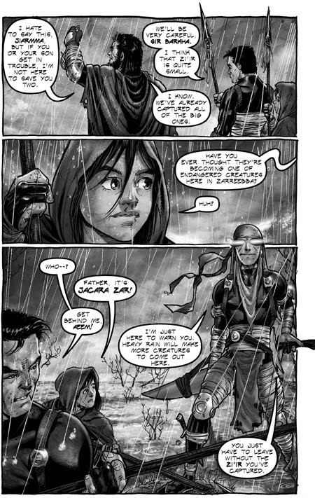 The Komikero Komiks Anthology: JACARA ZAR by Edgar Tadeo