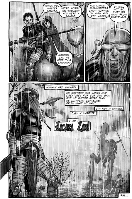 The Komikero Komiks Anthology: JACARA ZAR by Edgar Tadeo