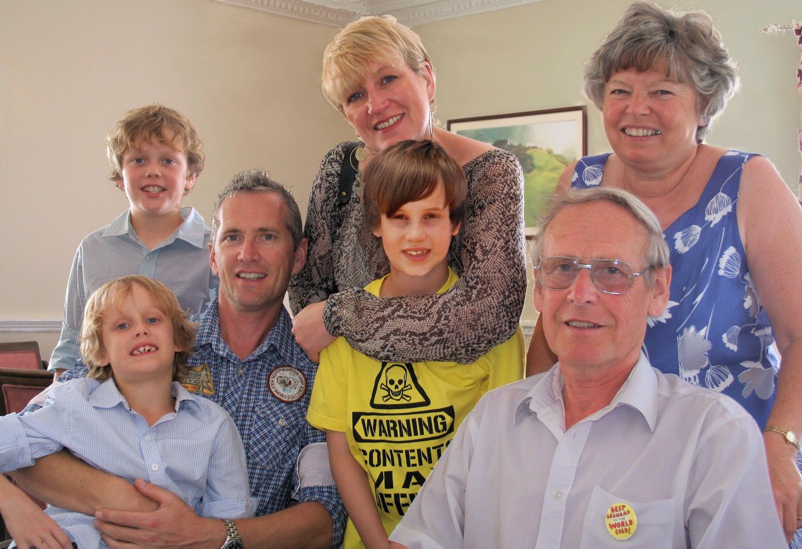 Roundhill August Blog: Grandad Tony is 93