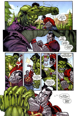 crossovercomics: Hulk / Colossus