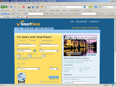 Most Updated Coupon: SMARTFARES.COM COUPON