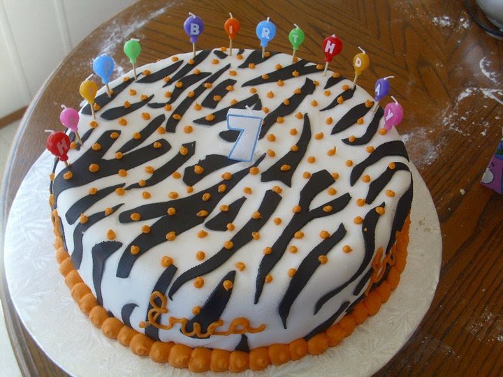 Baking at 30 Below 0: Happy 7th Birthday Erica!