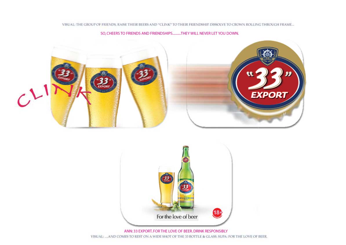 Elke's Portfolio: 33 Export Lager Beer-Consolidated Breweries Nigeria