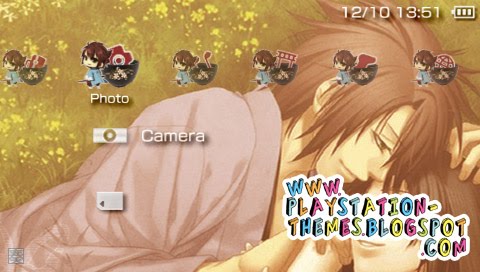 PLAYSTATION GAME: Hakuouki Okita 620 PTF - PSP Themes by Kanade