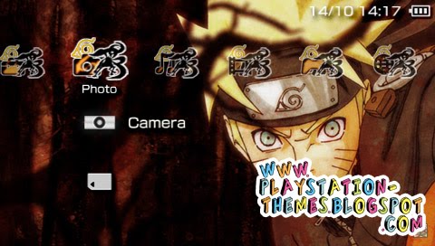 NARUTO 620 PTF - PSP Theme by Kanade