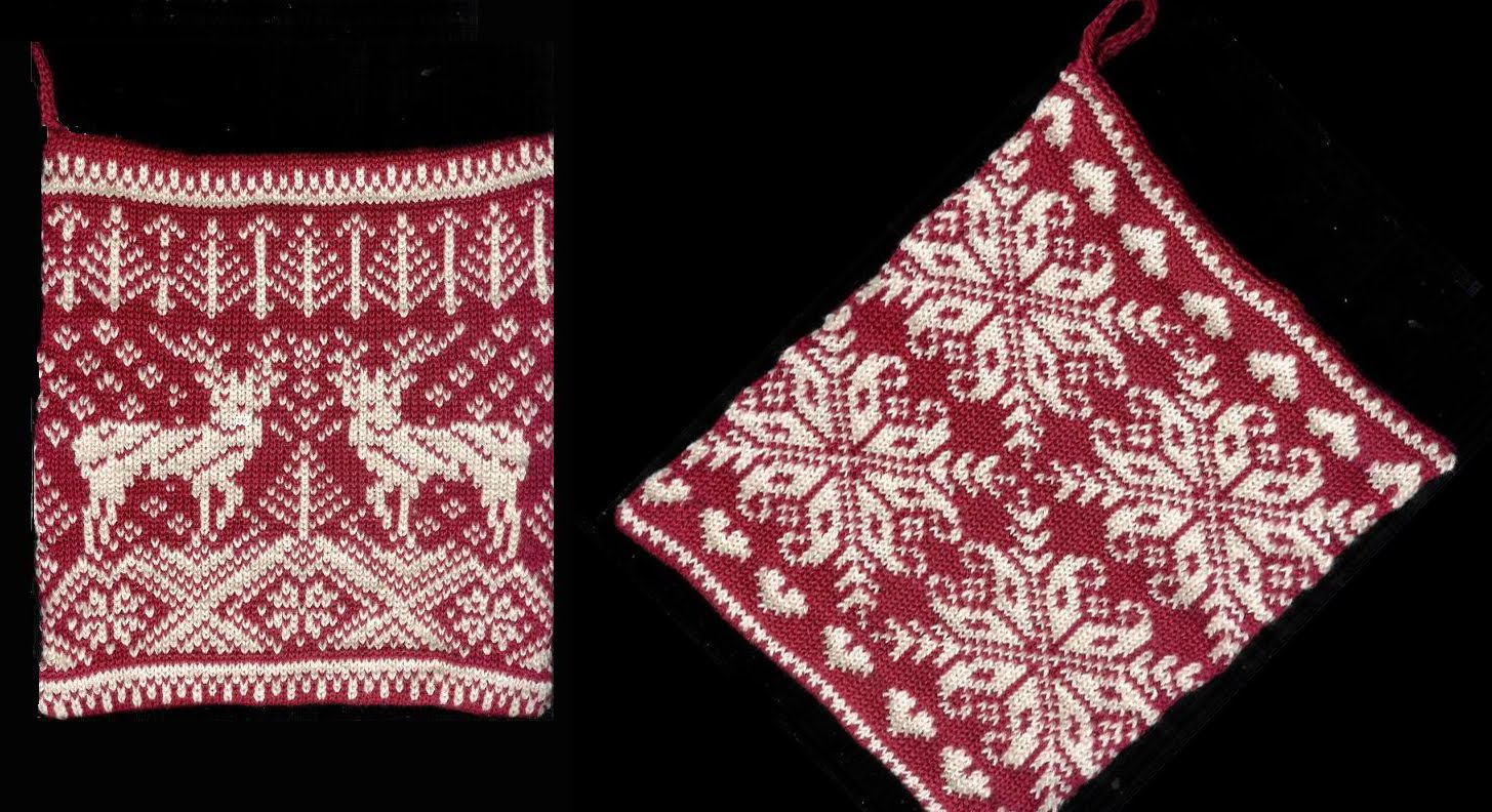 Marzipanknits: Machine Knit Christmas Idea