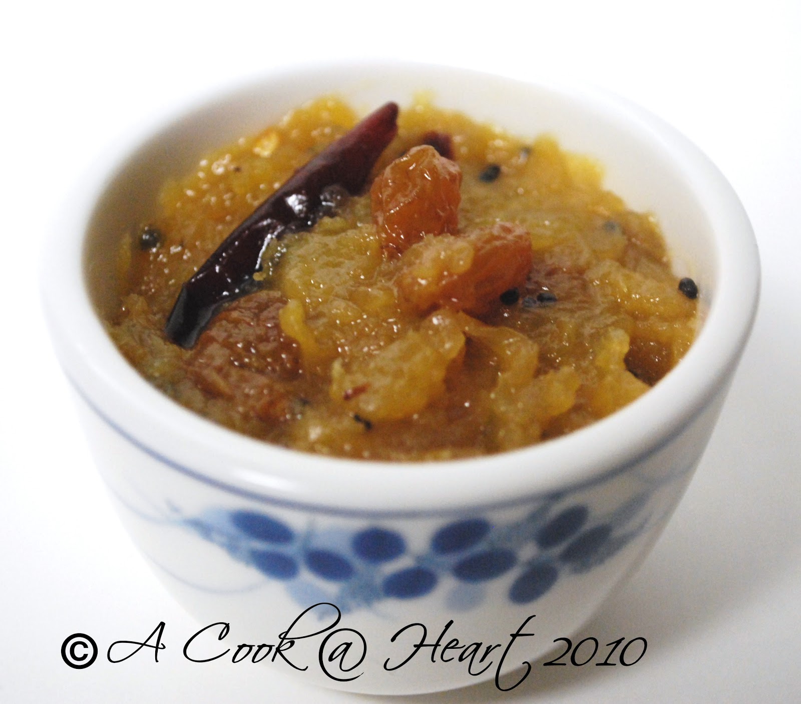 A Cook @ Heart: Kuch khatta, kuch meetha- Anaras Ambol