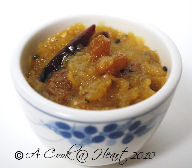 A Cook @ Heart: Kuch khatta, kuch meetha- Anaras Ambol