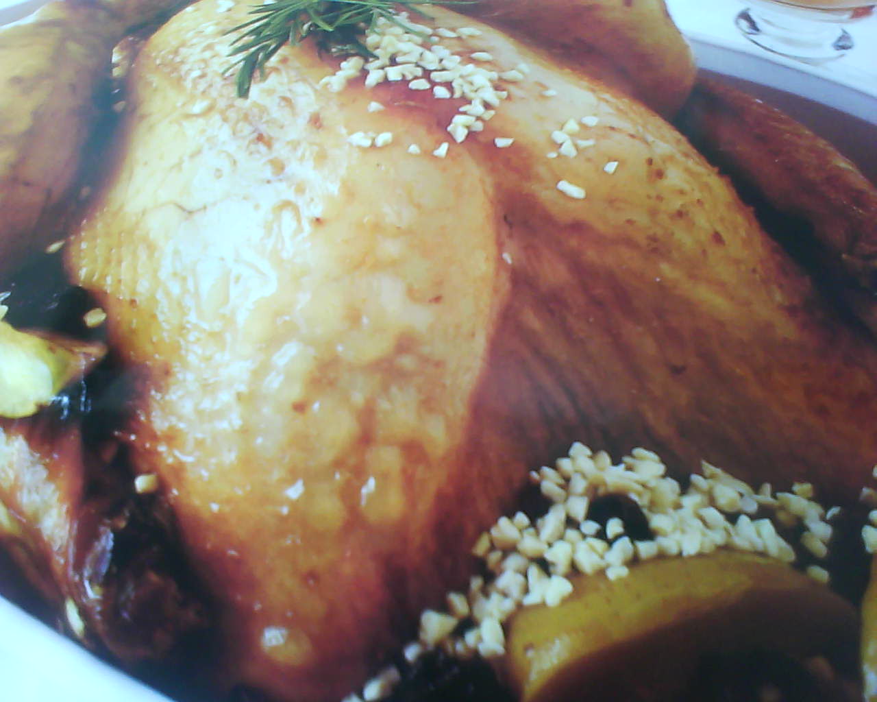 CUINA AMB LA LOLINES : POLLASTRE POTA BLAVA FARCIT