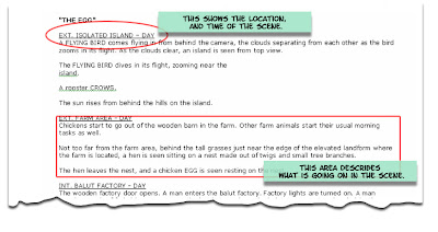 RdP "Animation Studios": I. Preproduction- Sequence Outline & Script