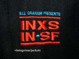 VintageTourJackets: INXS Kick World Tour Jacket 1988