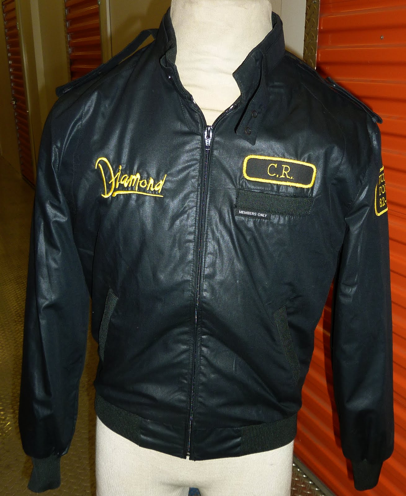 VintageTourJackets: NEIL DIAMOND MEMBERS ONLY 1982-83 TOUR JACKET