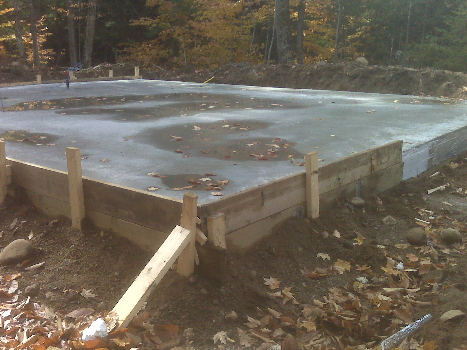 My Second Estate: Monolithic slab foundation