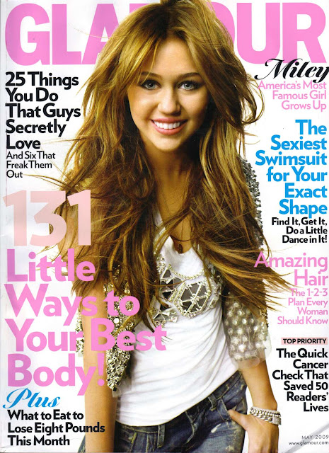 Miley Cyrus and Selena Gomez Magazine Covers