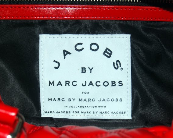 Fashionista Sista: Lovely, authentic, New MARC JACOBS red quilted handbag