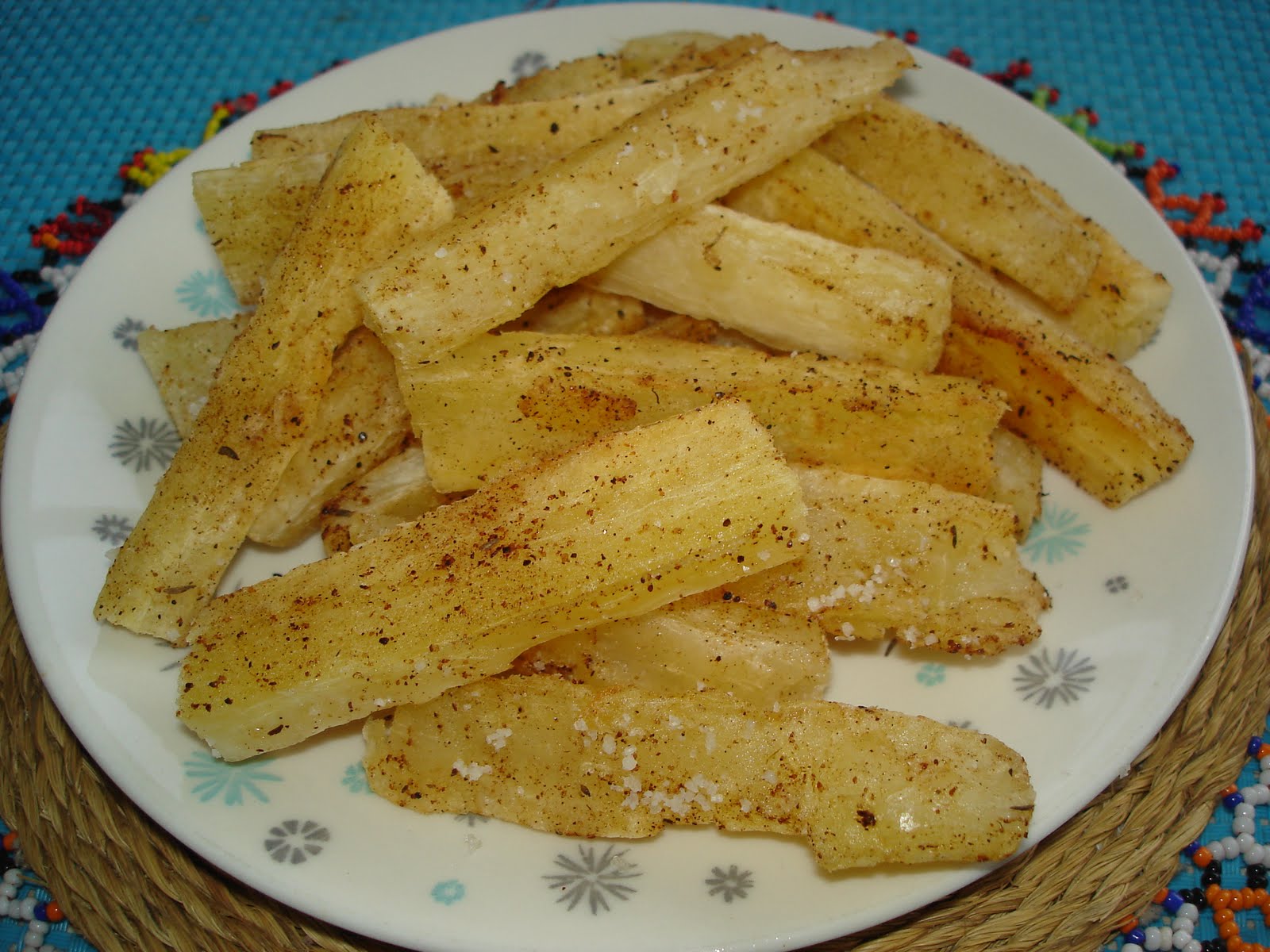 The Tiny Skillet: Baked Yuca Fries - introducing Cultural Connections
