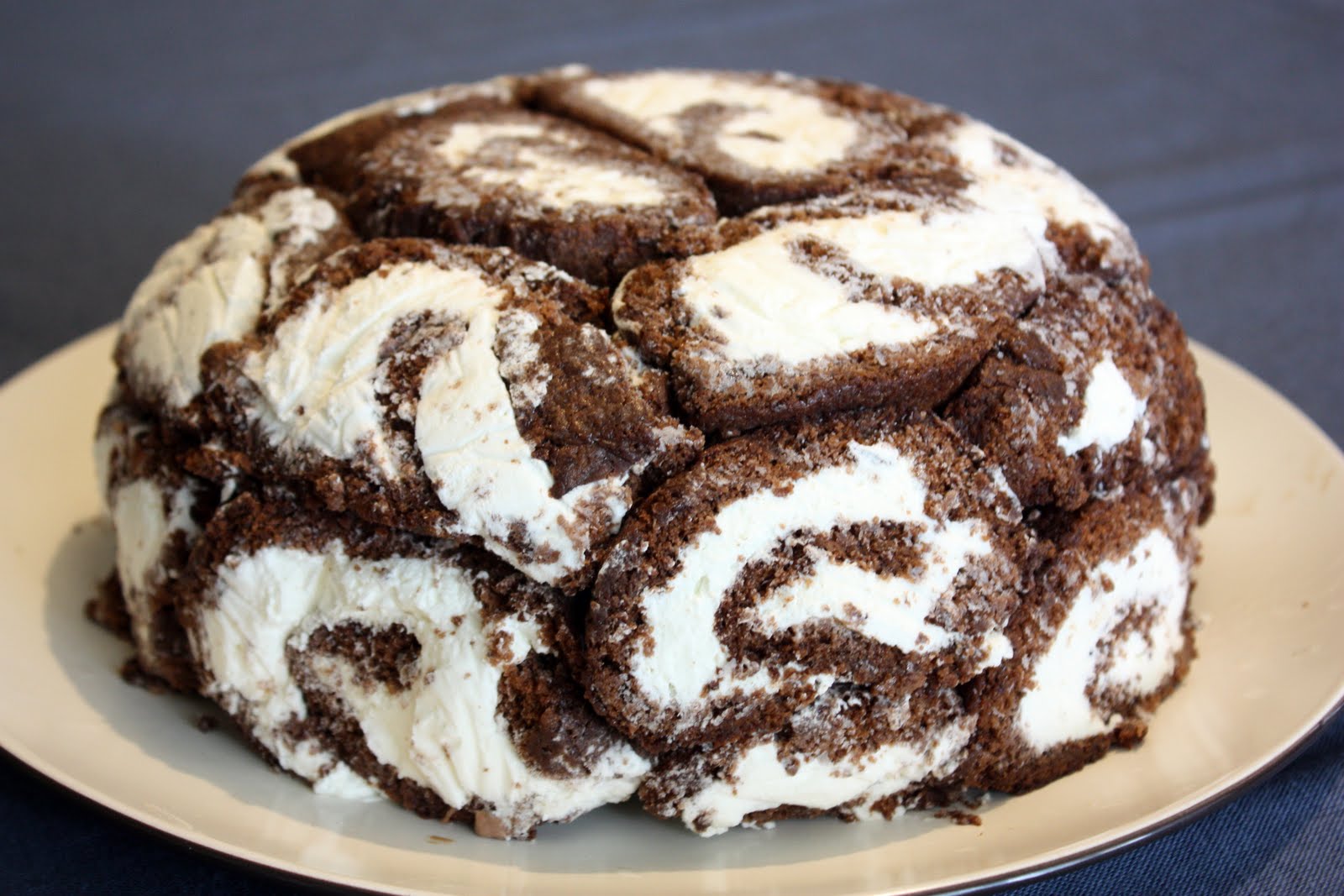 A Cooking Dad: Swiss Swirl Ice Cream Cake