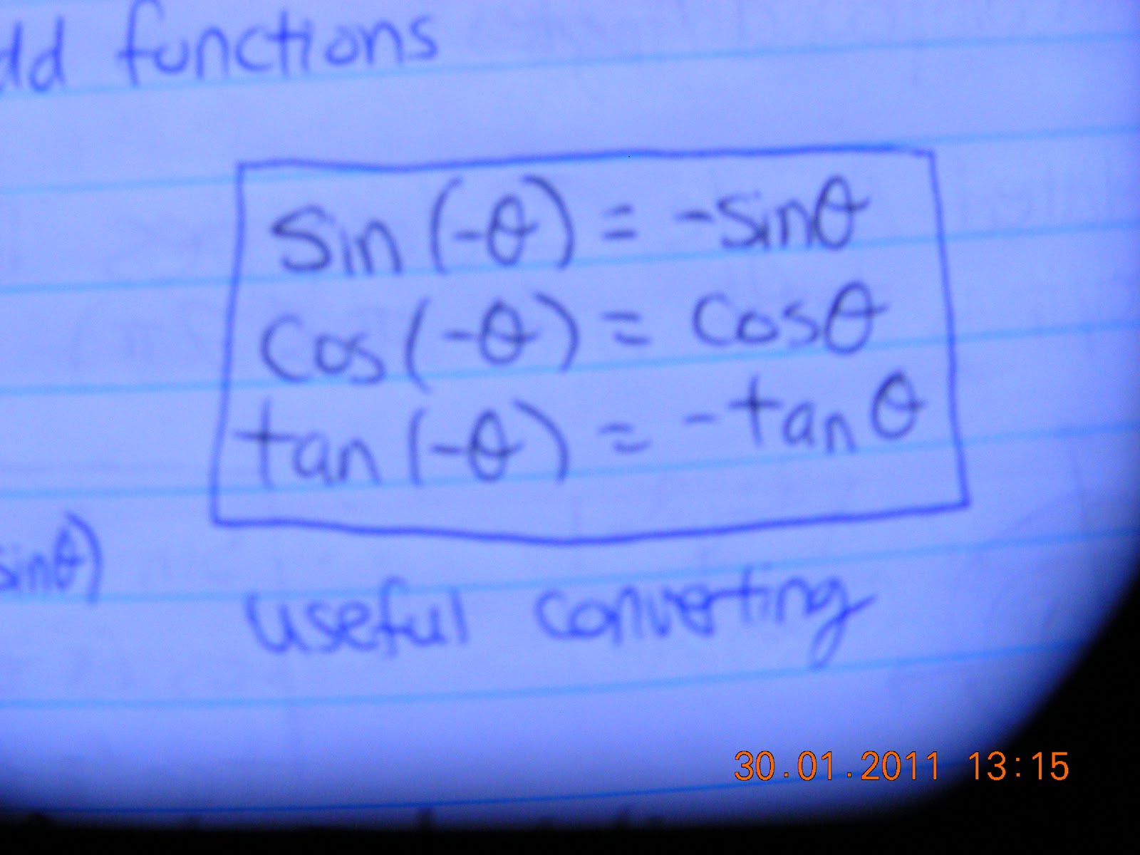 Keep It In Your Heart: Unit 6 Solving Trigonometry Formulas