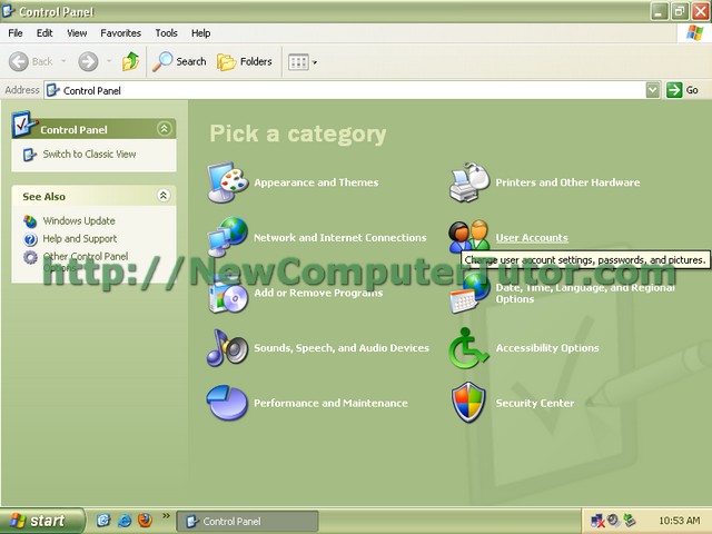 Create New User In Windows XP | Computer Tutor