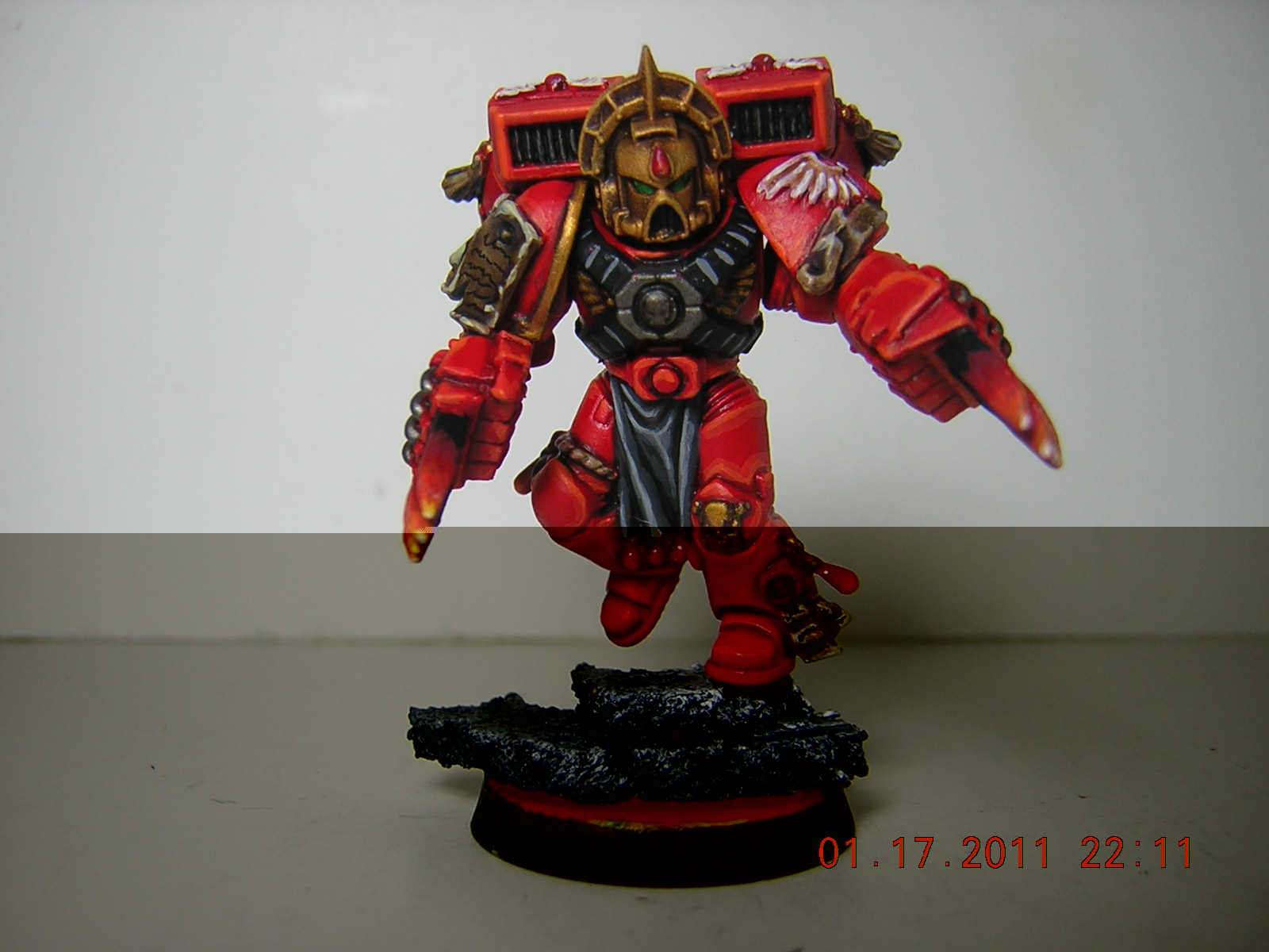 Warhammer 40k Orks (and more): Blood Angels Captain