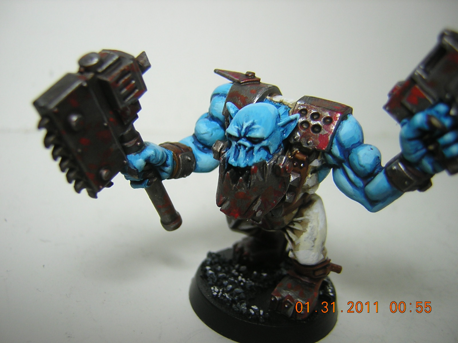 Warhammer 40k Orks (and more): Artic Ork test model