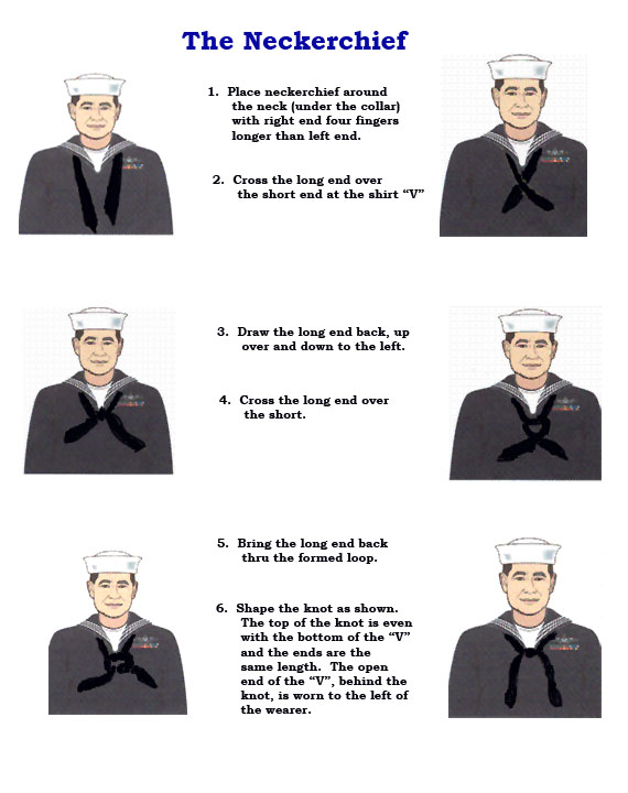 How To Tie Neckerchief Navy | How To Tie A Navy Neckerchief ...
