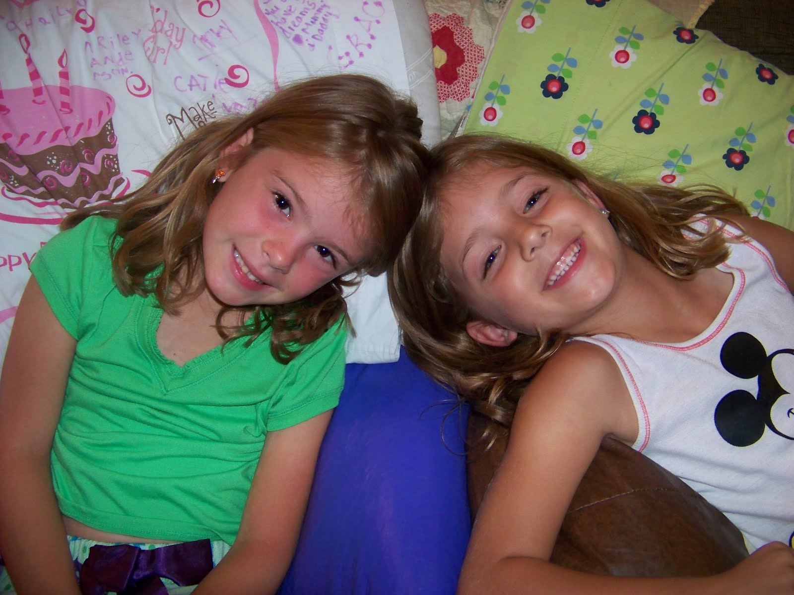 Carley and Campbell's Corner: 1st Sleepover