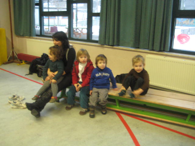 de klas van Natasha: Veronica Sherborne (Beweging met kine-studenten)