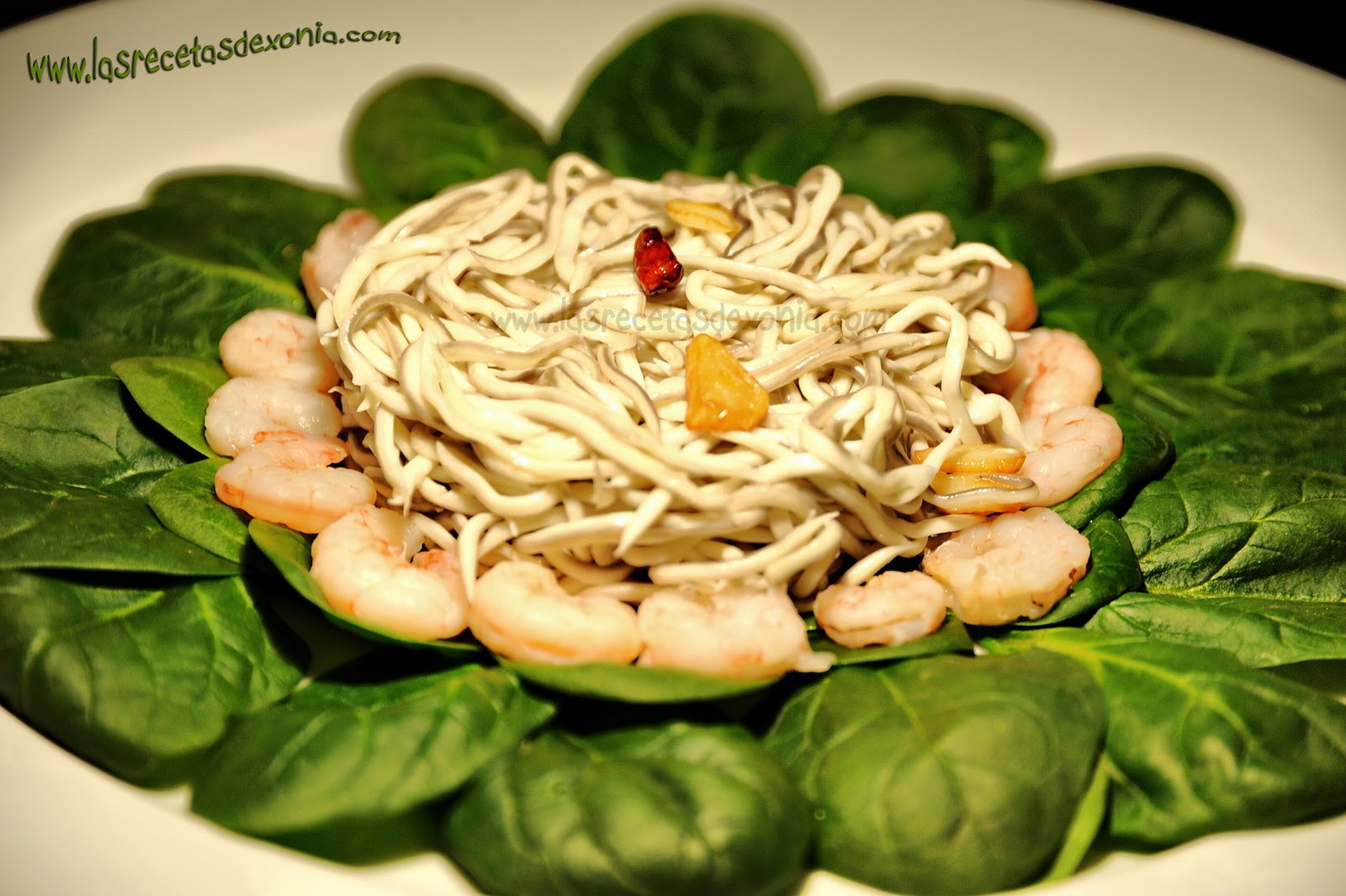 ENSALADA TEMPLADA DE GULAS Y ESPINACAS | Las Recetas de Xonia ... para ...