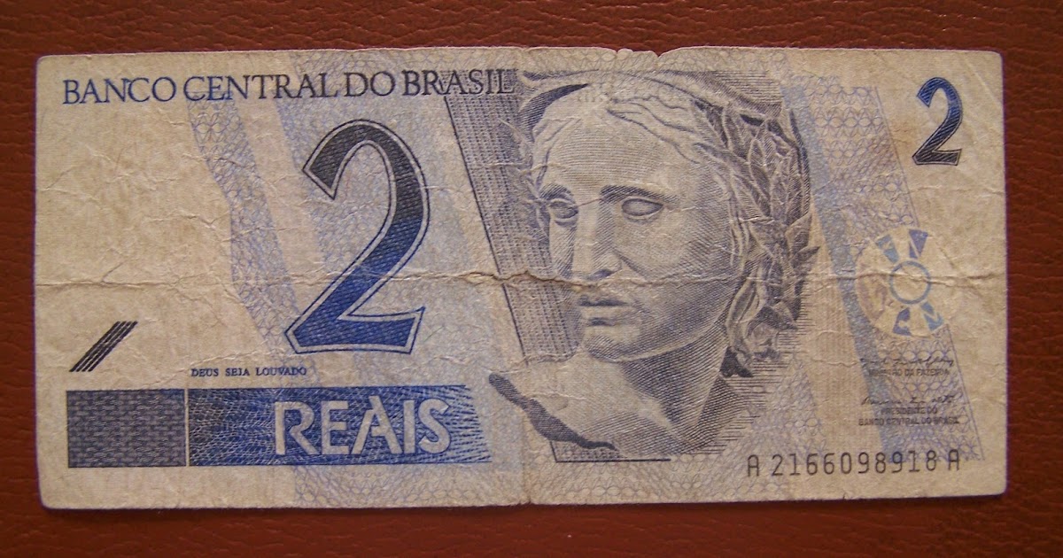 Colecionismos: Nota de 2 Reais do Brasil