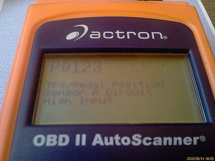 Servicing The Kia Optima: Code P0123 & Slipping Transmission