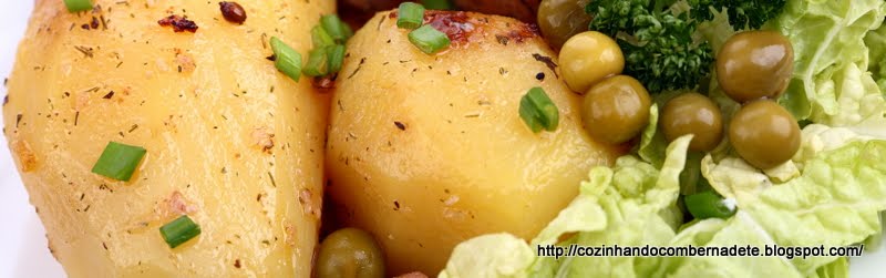 Cozinhando com Bernadete: BATATA SAUTÉE, CORADA, COM MANTEIGA E ERVAS ...