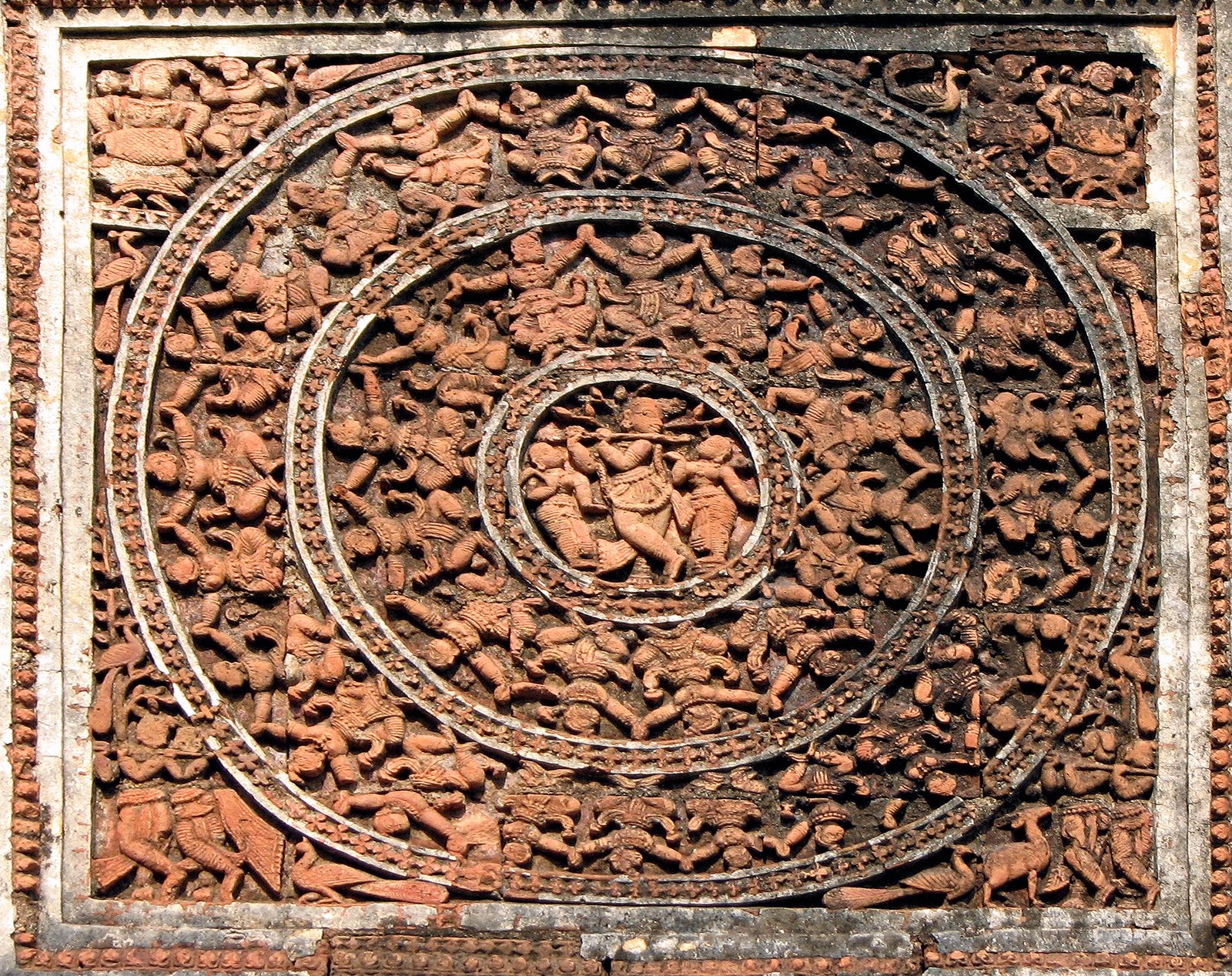 TERRA COTTA TEMPLES of BENGAL: KRSNA & RAMA , THE ICONS of Vaishnavites - 1